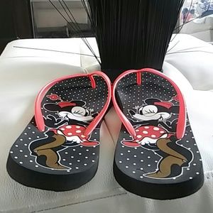 Disney | Shoes | Fabulous Minnie Mouse Disney Flip Flops | Poshmark